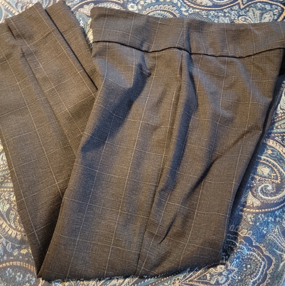 Zac & Rachel | Pants & Jumpsuits | Zac Rachel Ankle Slacks Gray With ...